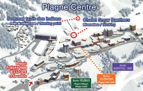 Nos randonnées - Motoneige La Plagne